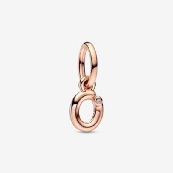 Pandora | Jewelry | Pandora Letter O Script Alphabet Dangle Charm ...